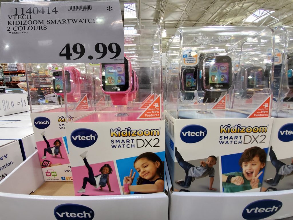 1140414 VTECH KIDIZOOM SMARTWATCH 2 COLOURS 49 99 - Costco East Fan Blog