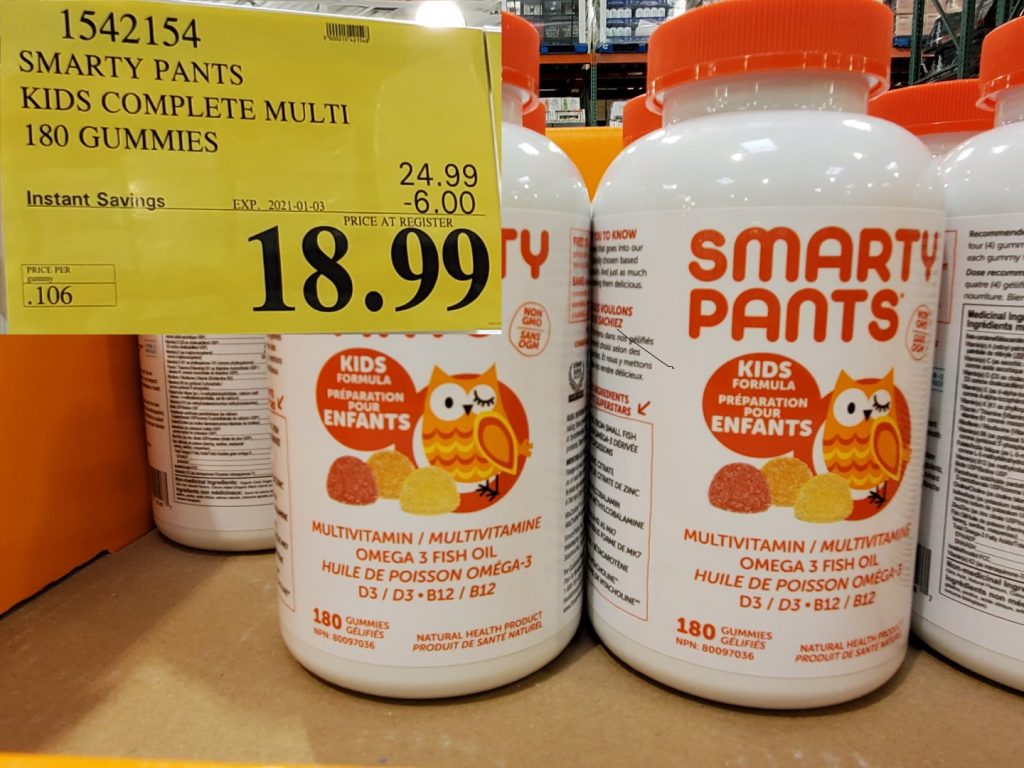 1542154 SMARTY PANTS KIDS COMPLETE MULTI 180 GUMMIES 6 00 INSTANT ...