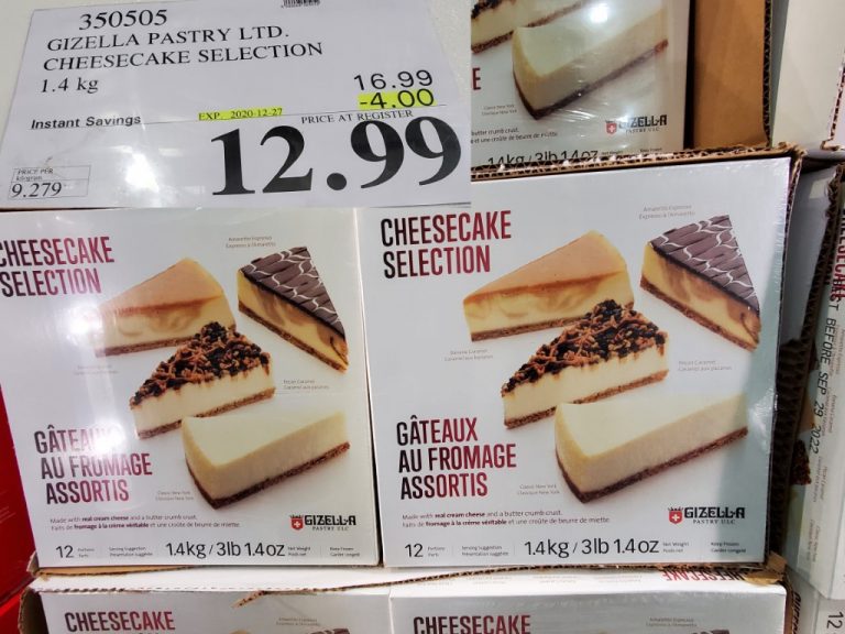 350505 GIZELLA PASTRY LTD CHEESECAKE SELECTION 1 4 KG 4 00 INSTANT ...