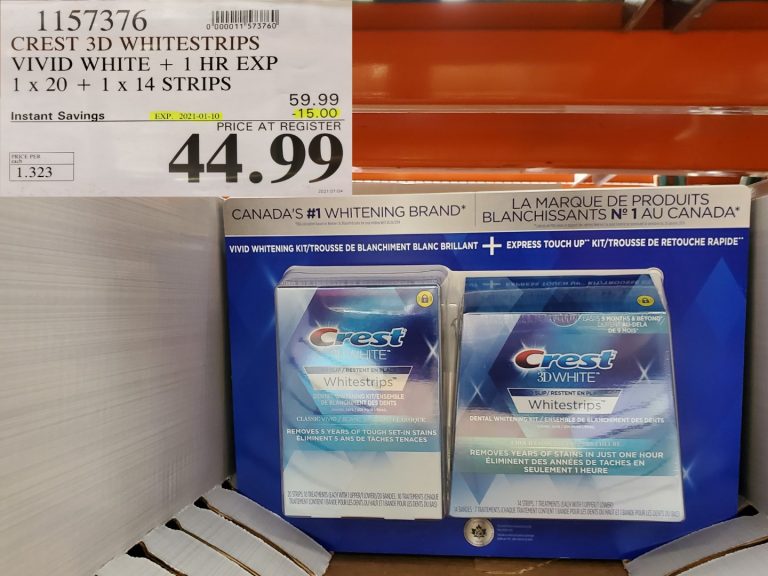 Crest 3d White Strips Costco