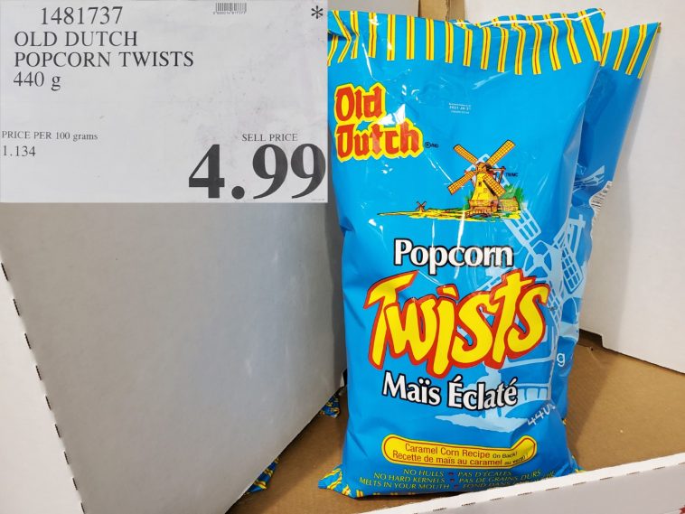 1481737 OLD DUTCH POPCORN TWISTS 440 G 4 99 - Costco East Fan Blog