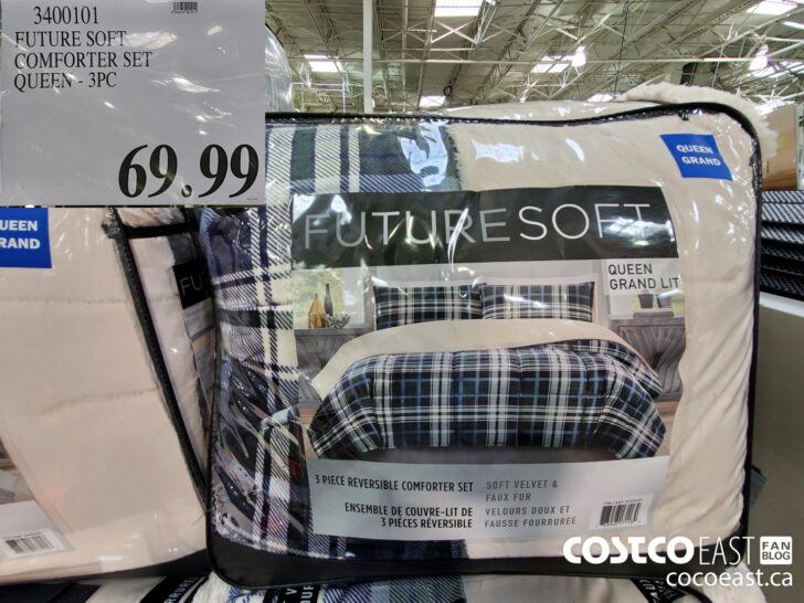 3400101 FUTURE SOFT COMFORTER SET QUEEN 3PC 69 99 - Costco East Fan Blog