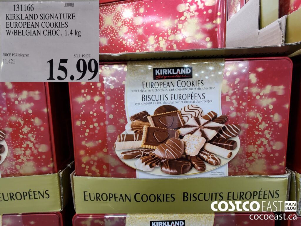 131166 KIRKLAND SIGNATURE EUROPEAN COOKIES W BELGIAN CHOC 1 4 KG 15 99 ...