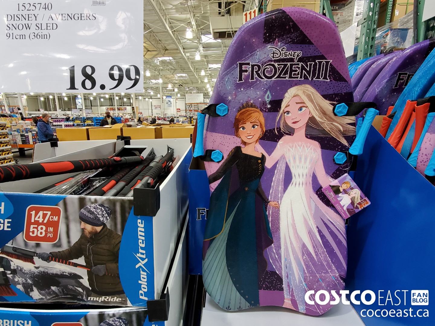 1525740 DISNEY AVENGERS SNOW SLED 91CM 36IN 18 99 - Costco East Fan Blog