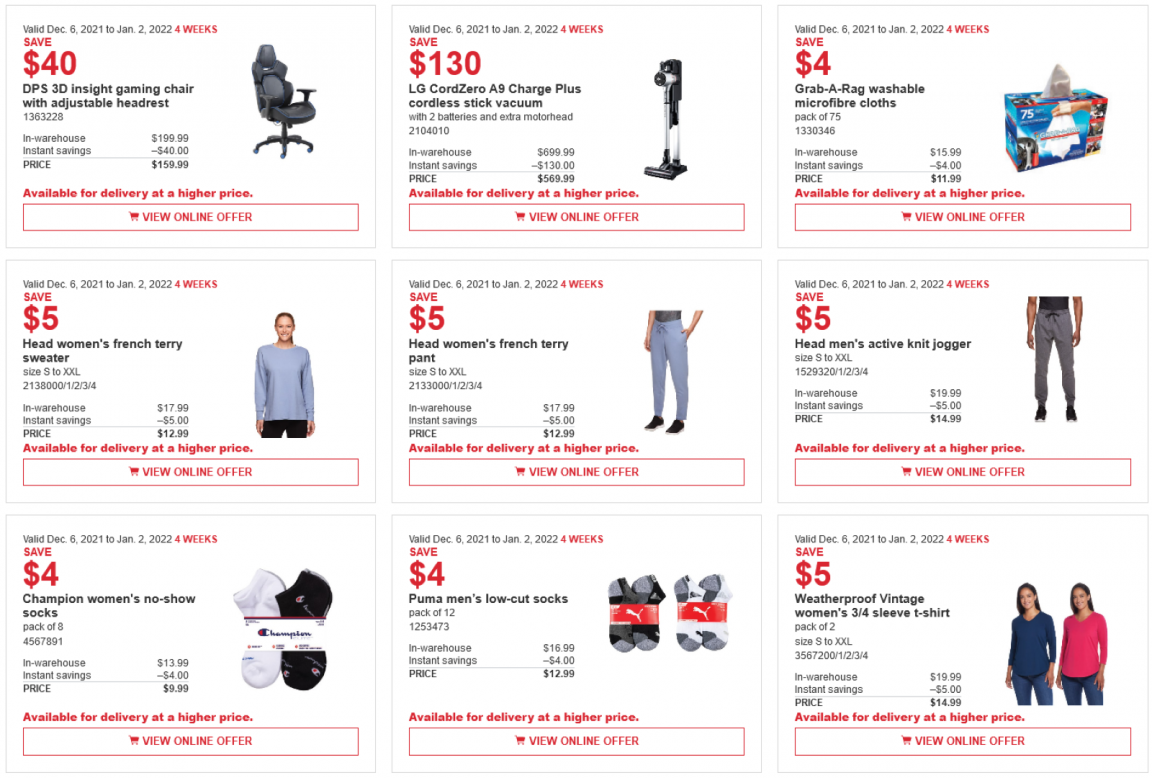 Costco sale Items & Flyer sales Dec 20th - 26th 2021 – Ontario, Quebec & Atlantic Canada ...