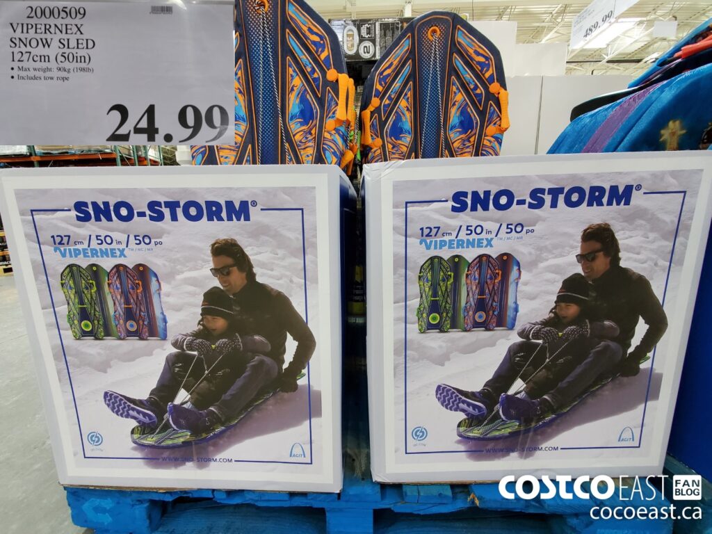 2000509 VIPERNEX SNOW SLED 127 CM 50 IN 24 99 - Costco East Fan Blog