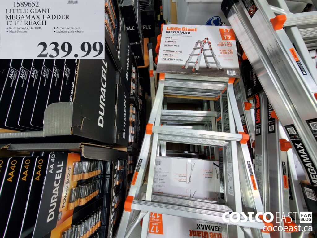 1589652 LITTLE GIANT MEGAMAX LADDER 17 FT REACH 239 99 - Costco East ...