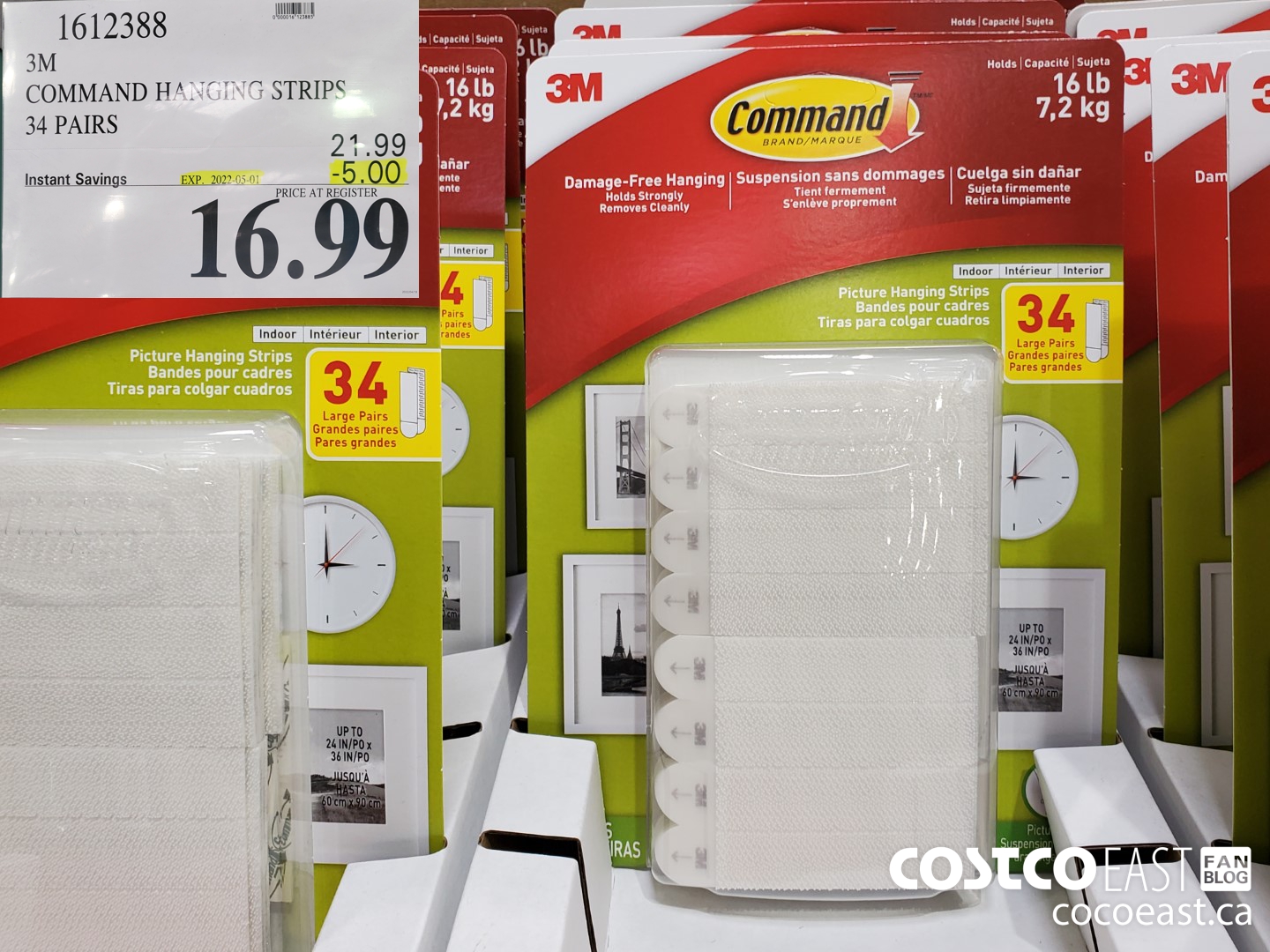 Costco command strips store