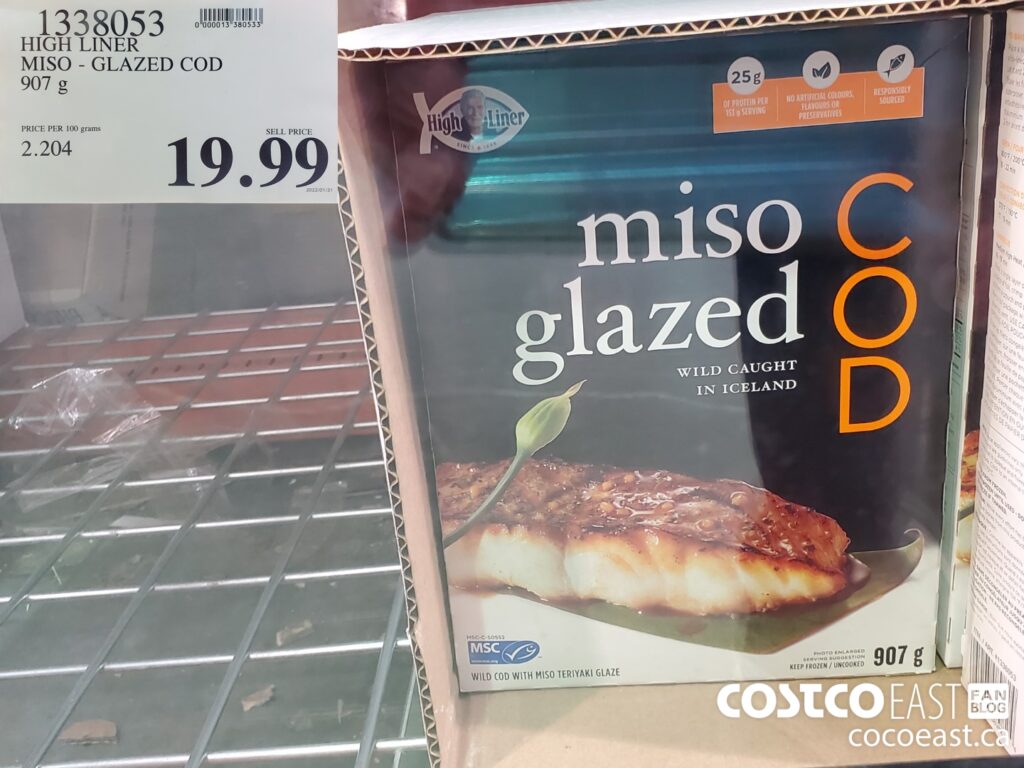 1338053 HIGH LINER MISO GLAZED COD 907 g 19 99 - Costco East Fan Blog