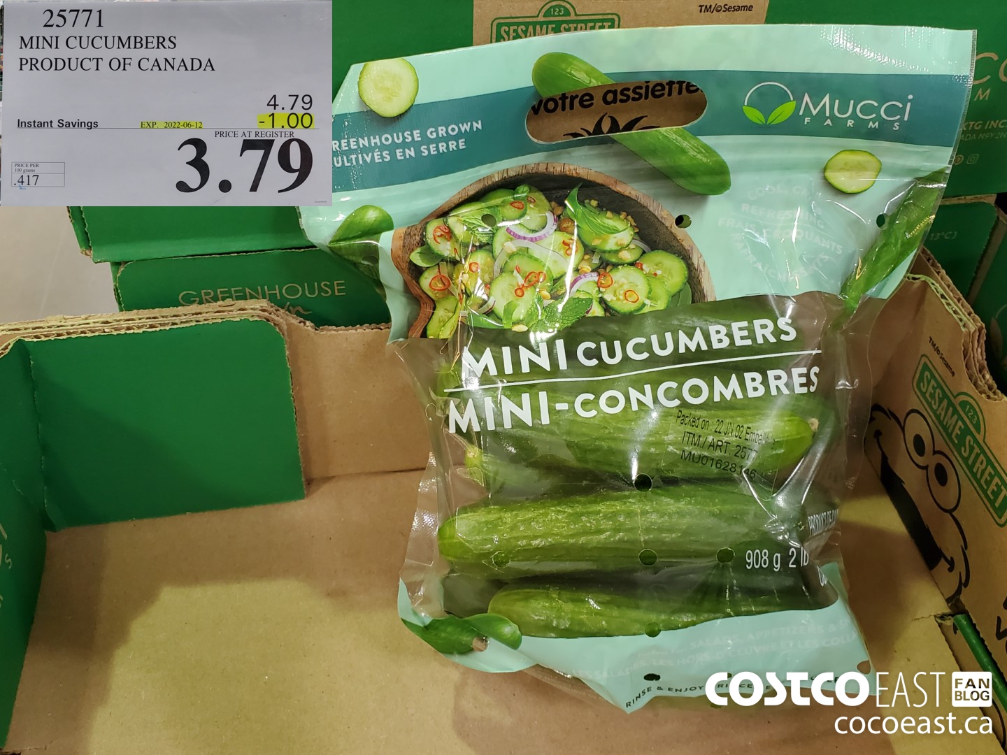 25771 MINI CUCUMBERS PRODUCT OF CANADA 1 00 INSTANT SAVINGS EXPIRES ON ...