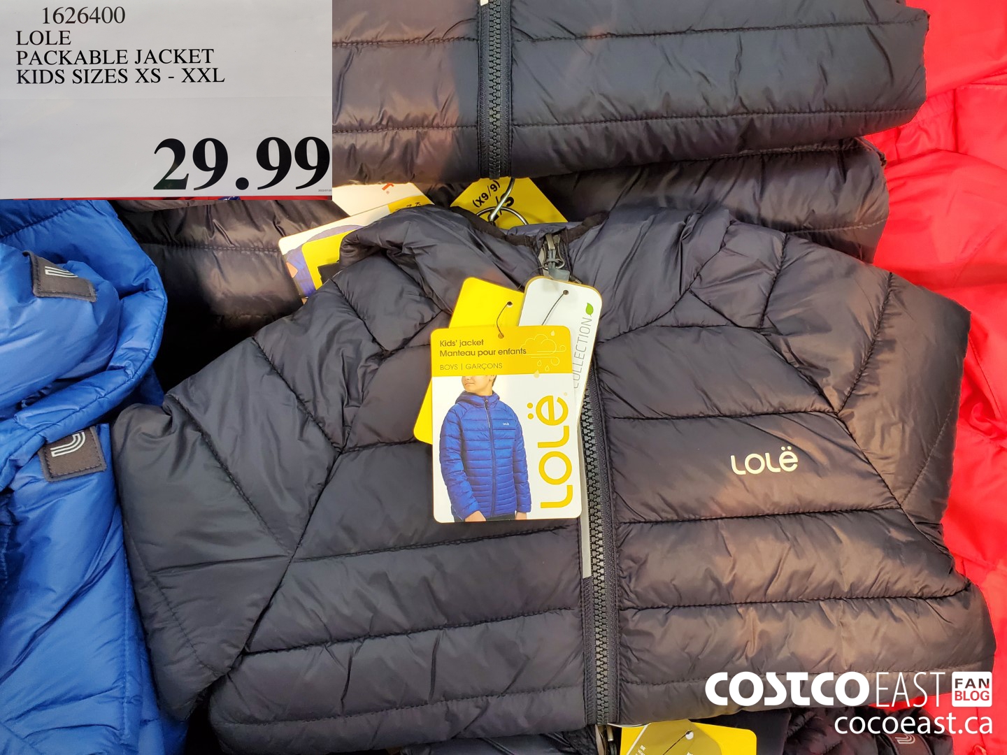 1626400 LOLE PACKABLE JACKET KIDS SIZES XS XXL 29 99 Costco East Fan Blog 1626400 LOLE PACKABLE JACKET KIDS SIZES XS XXL 29 99 Costco East Fan Blog