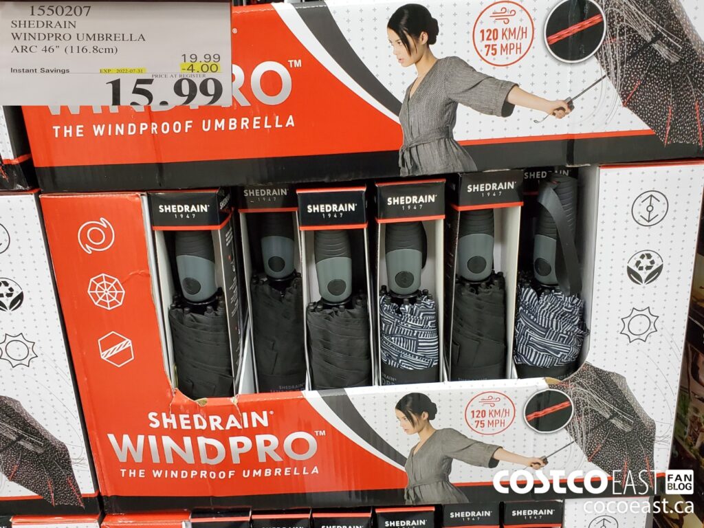 1550207 SHEDRAIN WINDPRO UMBRELLA ARC 46 116 8cm 4 00 INSTANT SAVINGS ...