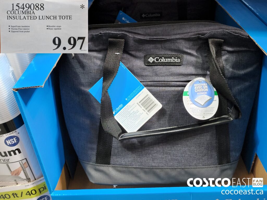1549088 COLUMBIA INSULATED LUNCH TOTE 9 97 - Costco East Fan Blog
