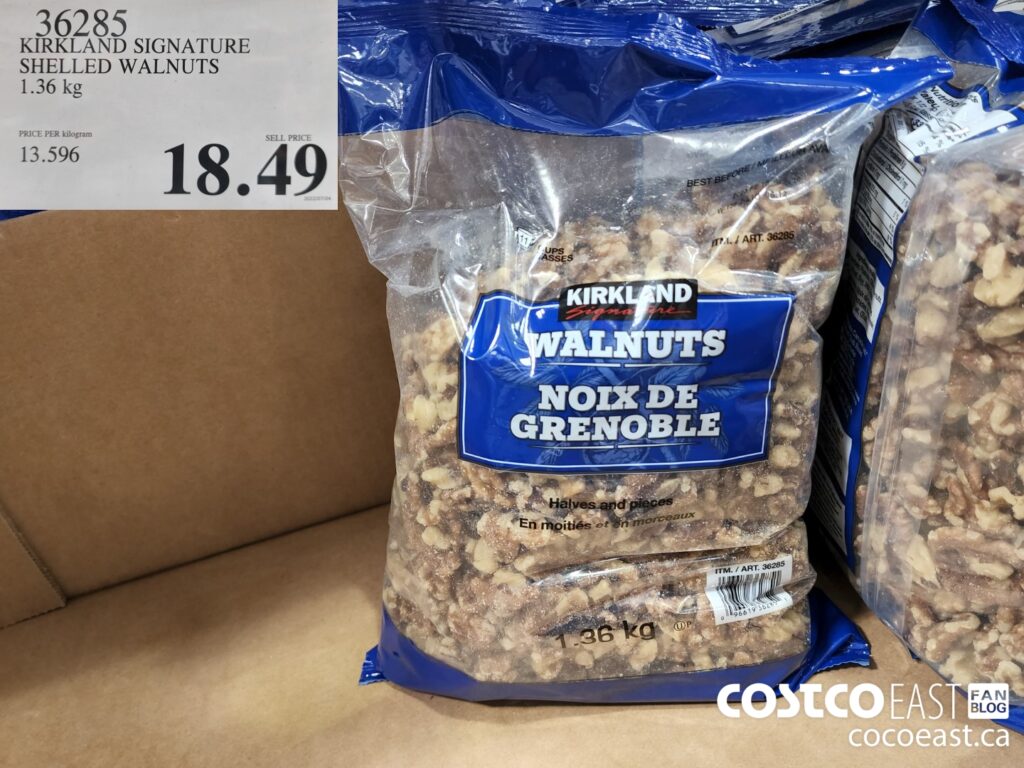 36285 KIRKLAND SIGNATURE SHELLED WALNUTS 1 36 KG 18 49 - Costco East ...