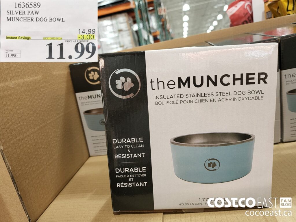 1636589 SILVER PAW MUNCHER DOG BOWL 3 00 INSTANT SAVINGS EXPIRES ON ...