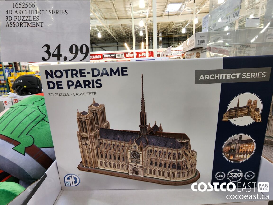 1652566 4D ARCHITECT SERIES 3D PUZZLES ASSORTMENT 34 99 - Costco East ...