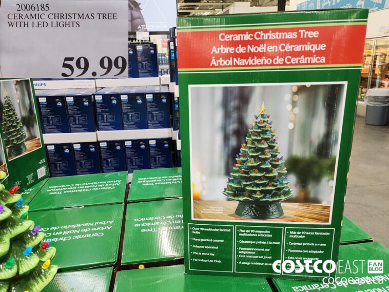 2006185 CERAMIC CHRISTMAS TREE WITH LED LIGHTS 54 99 - Costco East Fan Blog