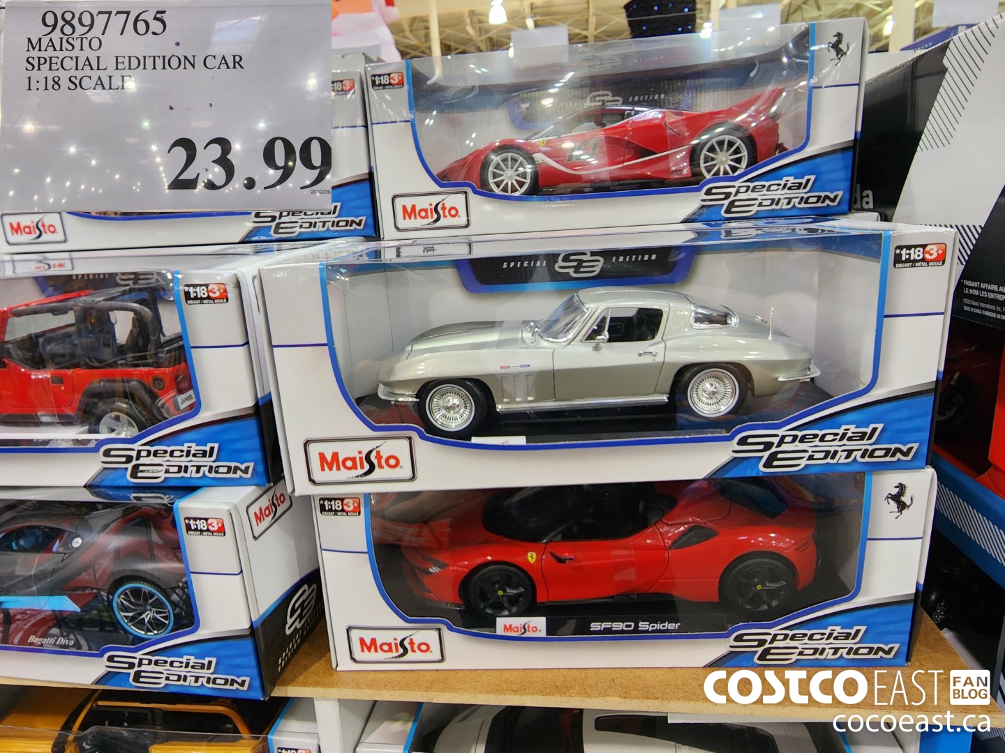 Costco maisto cars 2018 store