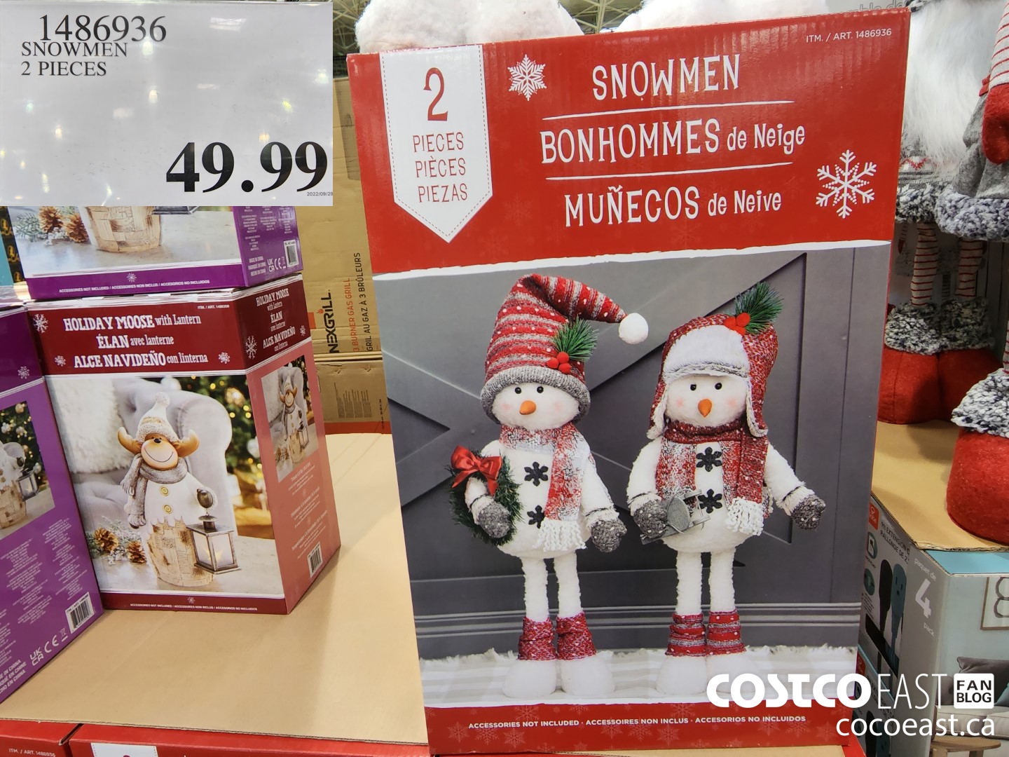 1486936 SNOWMEN 2 PIECES 49 99 - Costco East Fan Blog
