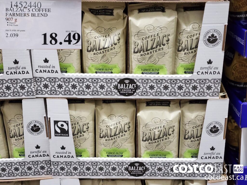 1452440 BALZAC S COFFEE FARMERS BLEND 907 g 18 49 - Costco East Fan Blog