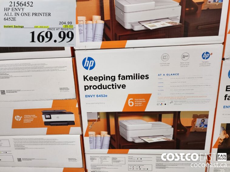 2156452 HP ENVY ALL IN ONE PRINTER 6452E 35 00 INSTANT SAVINGS EXPIRES ...