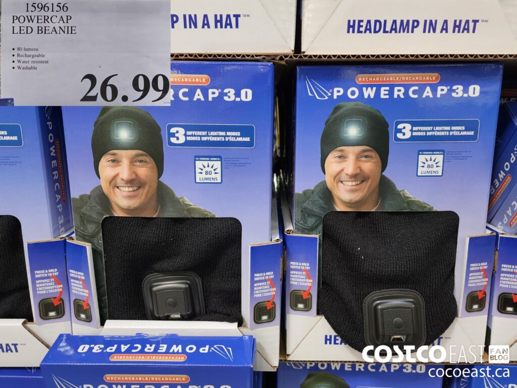 1596156 POWERCAP LED BEANIE 26 99 - Costco East Fan Blog