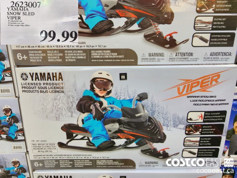 2623007 YAMAHA SNOW SLED VIPER 99 99 - Costco East Fan Blog