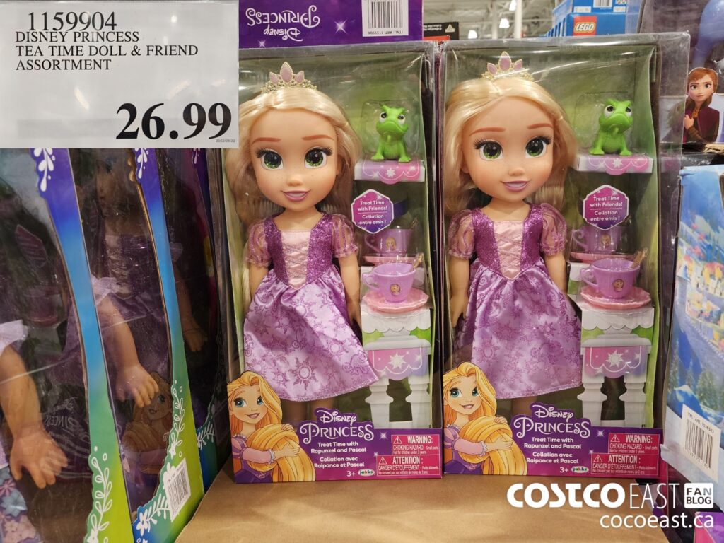1159904 DISNEY PRINCESS TEA TIME DOLL FRIEND ASSORTMENT 26 99 - Costco ...