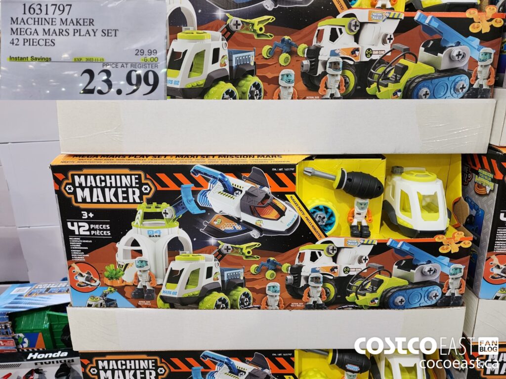 1631797 MACHINE MAKER MEGA MARS PLAY SET 42 PIECES 6 00 INSTANT SAVINGS ...