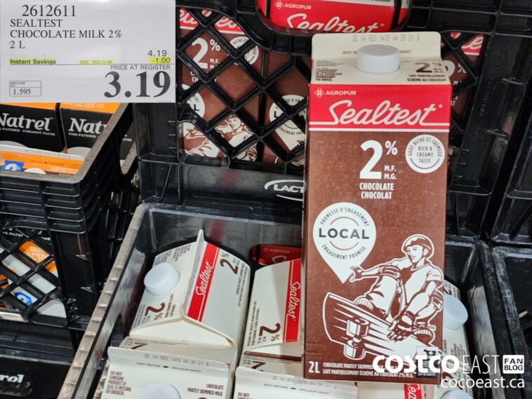 2612611 SEALTEST CHOCOLATE MILK 2 2 L 1 00 INSTANT SAVINGS EXPIRES ON ...