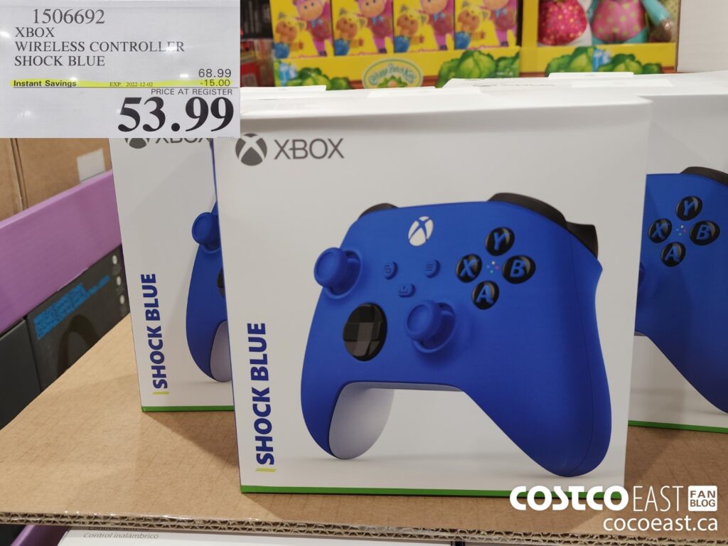 1506692 XBOX WIRELESS CONTROLLER SHOCK BLUE 15 00 INSTANT SAVINGS ...