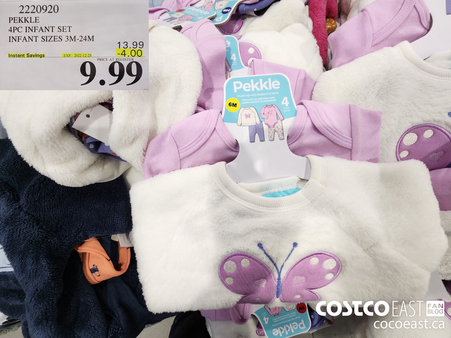 2220920 PEKKLE 4PC INFANT SET INFANT SIZES 3M 24M 4 00 INSTANT SAVINGS ...