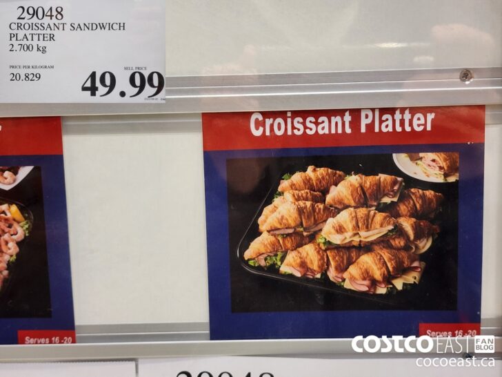 29048 CROISSANT SANDWICH PLATTER 2 700 kg 49 99 - Costco East Fan Blog