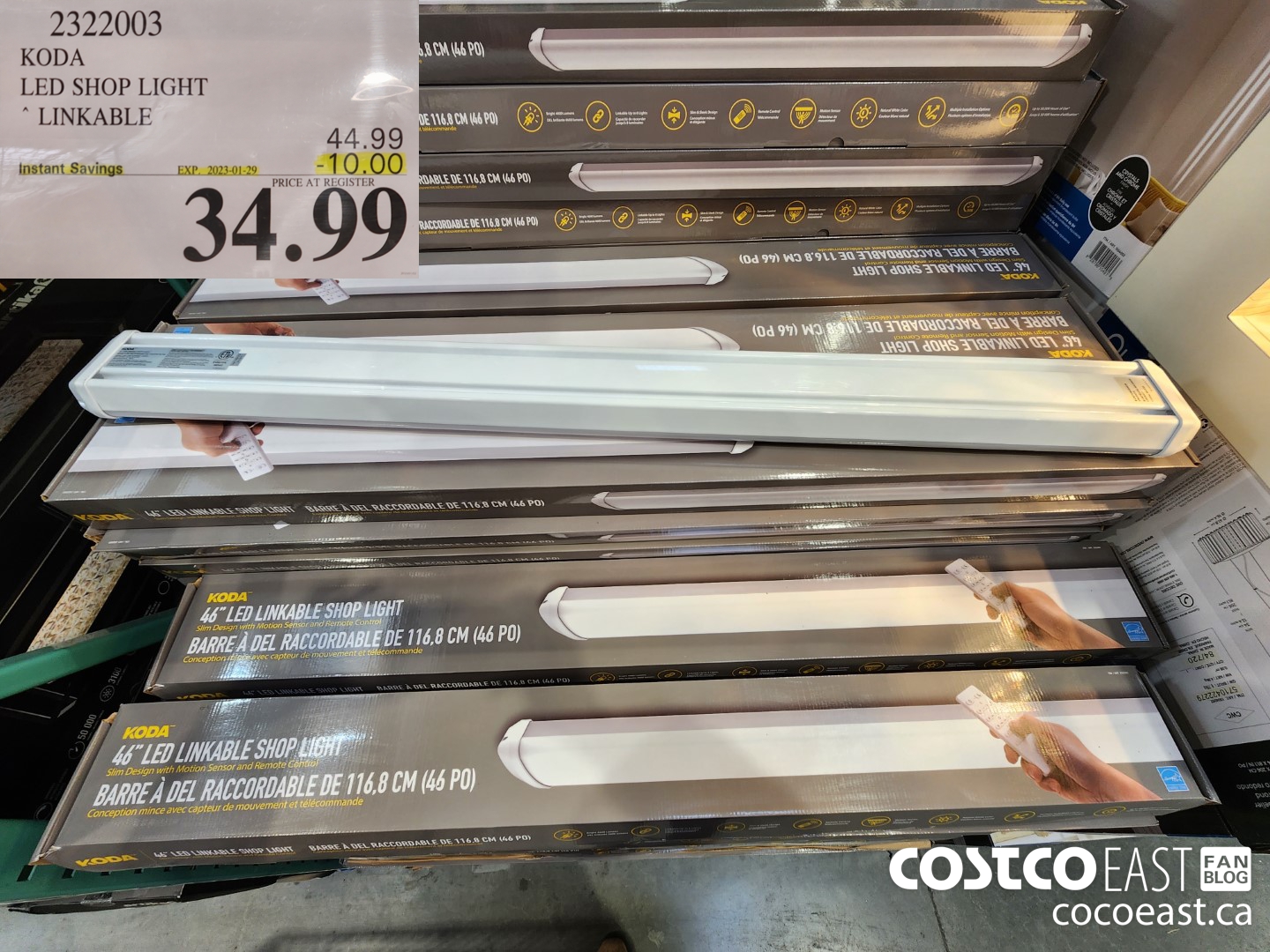 2322003 KODA LED SHOP LIGHT LINKABLE 10 00 INSTANT SAVINGS EXPIRES ON ...
