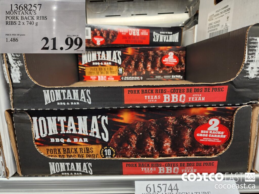 1368257 MONTANA S PORK BACK RIBS 2 X 740 G 21 99 - Costco East Fan Blog