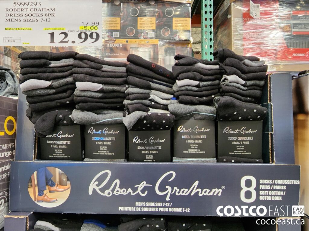 5999293 ROBERT GRAHAM DRESS SOCKS 8PK MENS SIZES 7 12 5 00 INSTANT ...