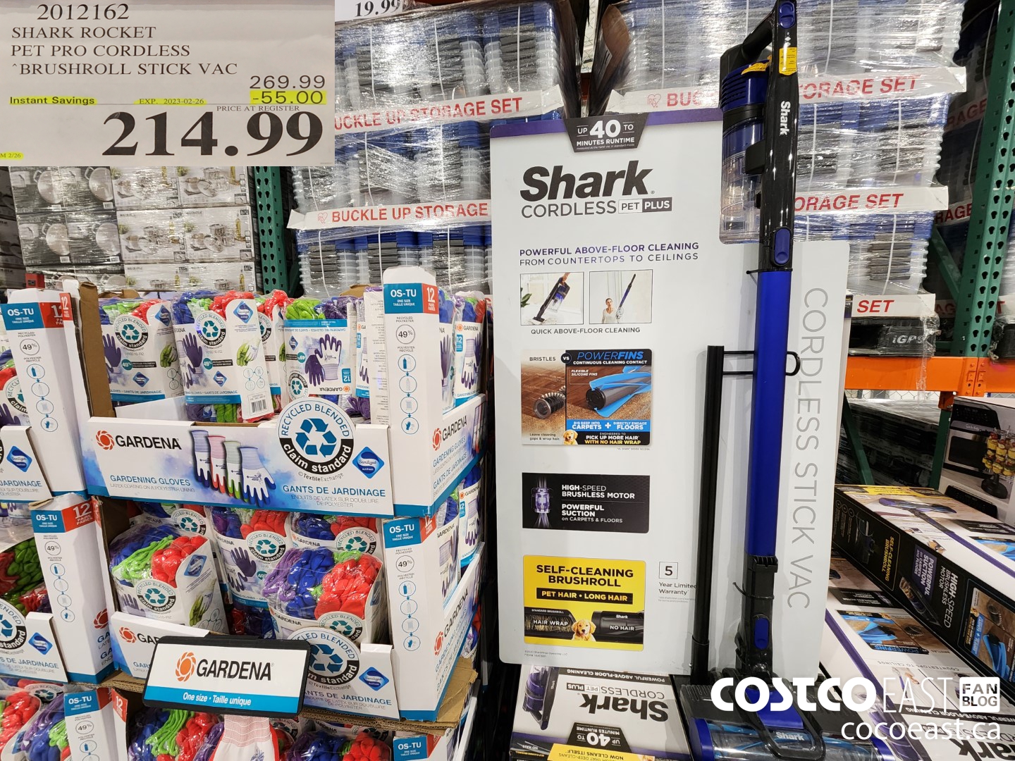 2012162 SHARK ROCKET PET PRO CORDLESS BRUSHROLL STICK VAC 55 00 INSTANT ...