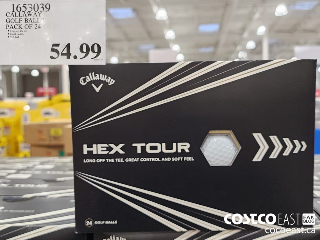 1653039 CALLAWAY GOLF BALLS PACK OF 24 54 99 - Costco East Fan Blog