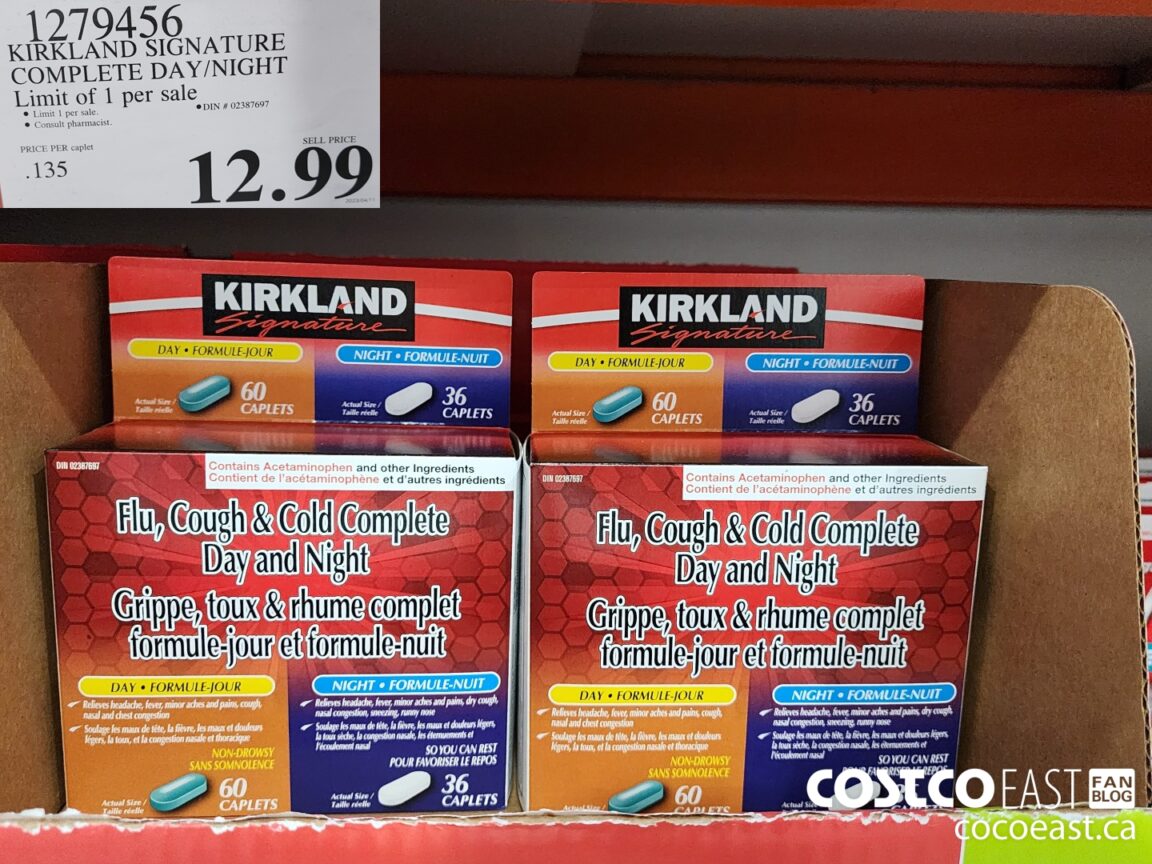 1279456 KIRKLAND SIGNATURE COMPLETE DAY NIGHT LIMIT OF 1 PER SALE 12 99 - Costco East Fan Blog