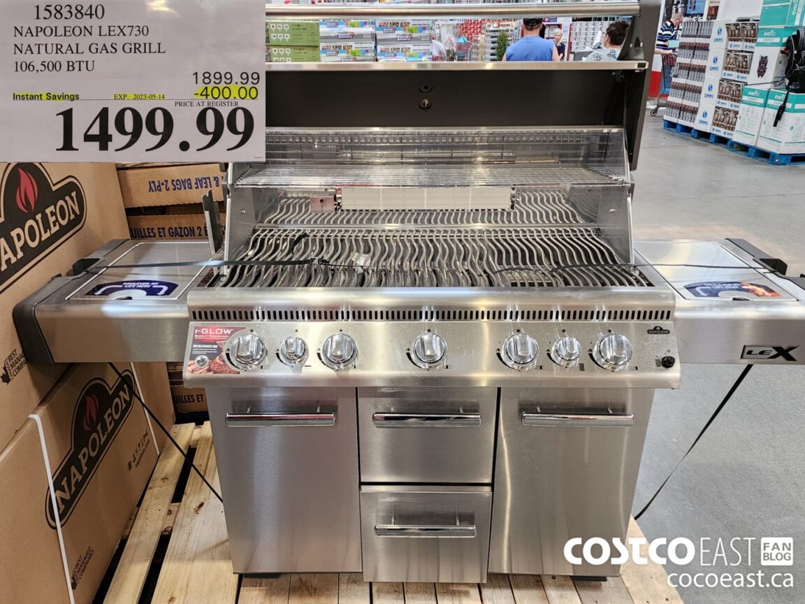 1583840 NAPOLEON LEX730 NATURAL GAS GRILL 106 500 BTU 400 00 INSTANT ...