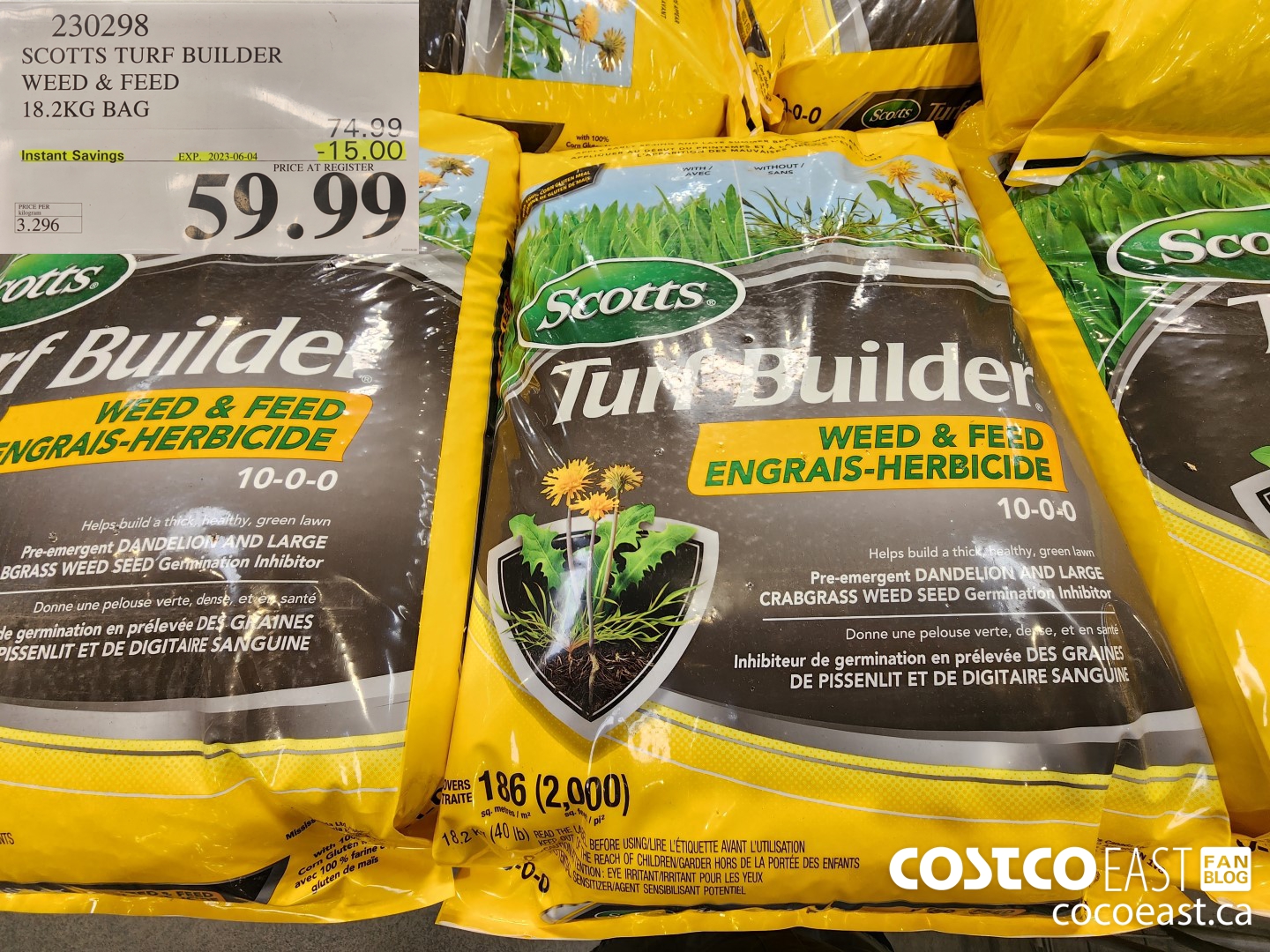 Scotts turf builder weed & feed 40 lb store