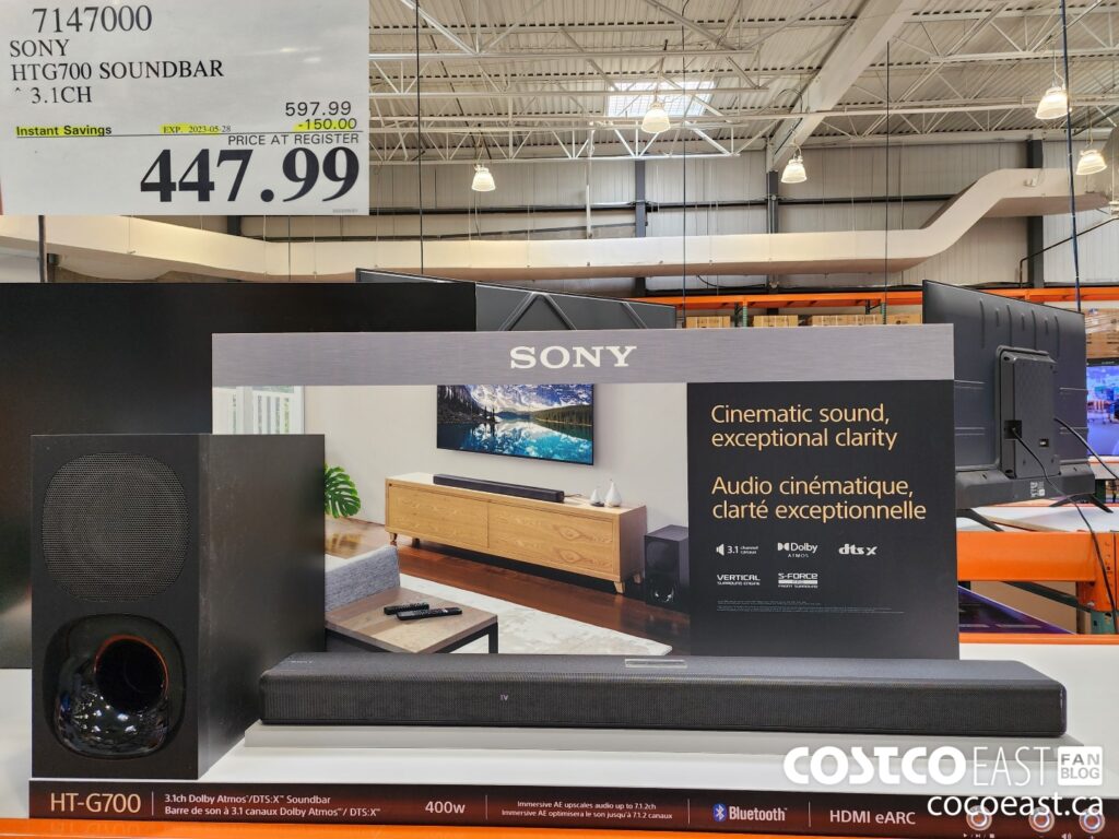 7147000 SONY HTG700 SOUNDBAR 3 1 CH 150 00 INSTANT SAVINGS EXPIRES ON ...