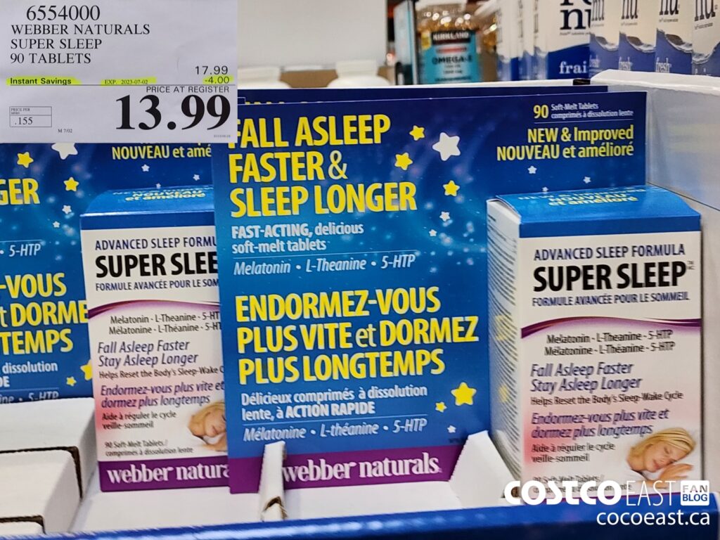 6554000 WEBBER NATURALS SUPER SLEEP 90 TABLETS 4 00 INSTANT SAVINGS ...