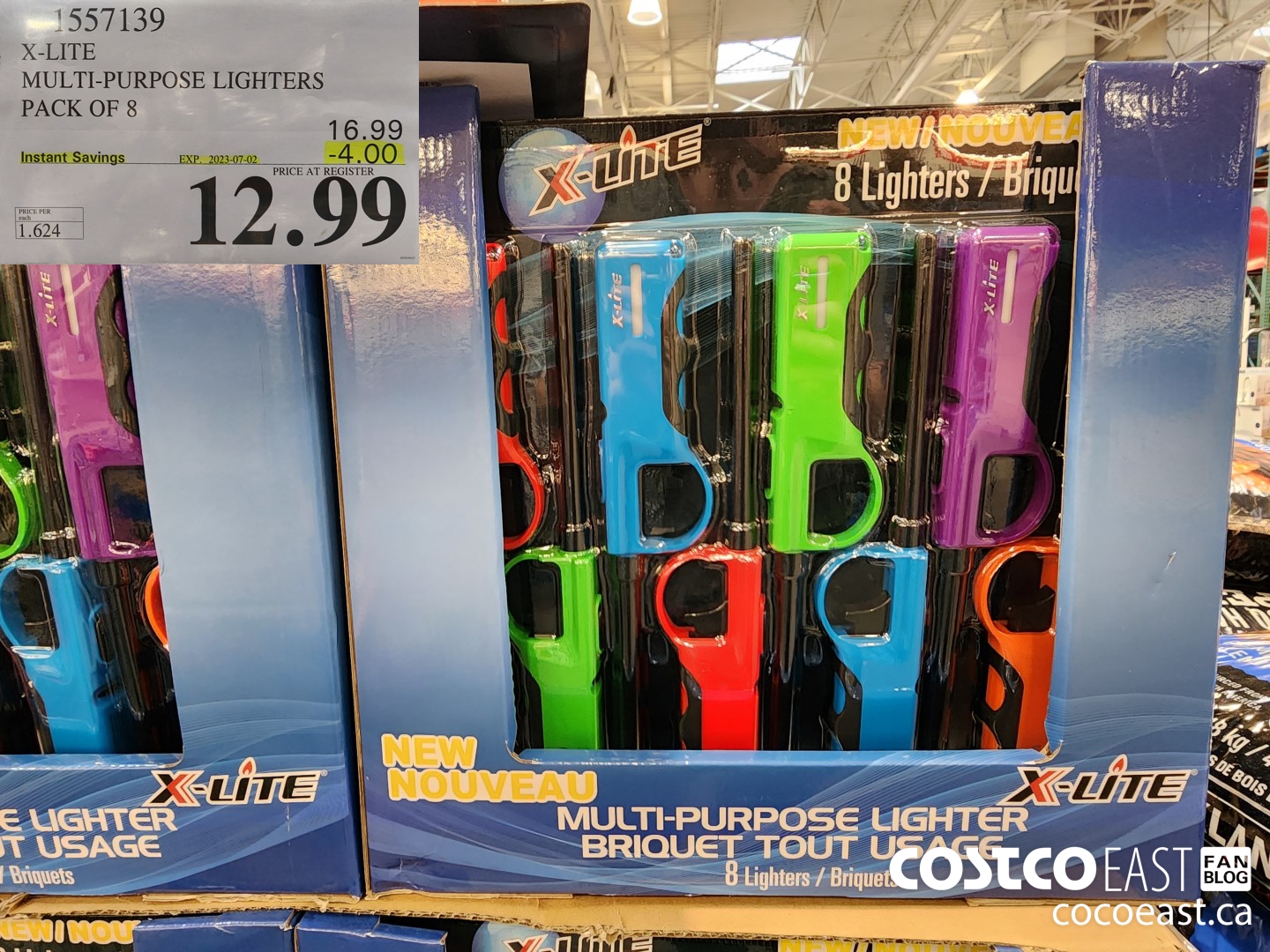 1557139 X LITE MULTI PURPOSE LIGHTERS PACK OF 8 4 00 INSTANT SAVINGS ...