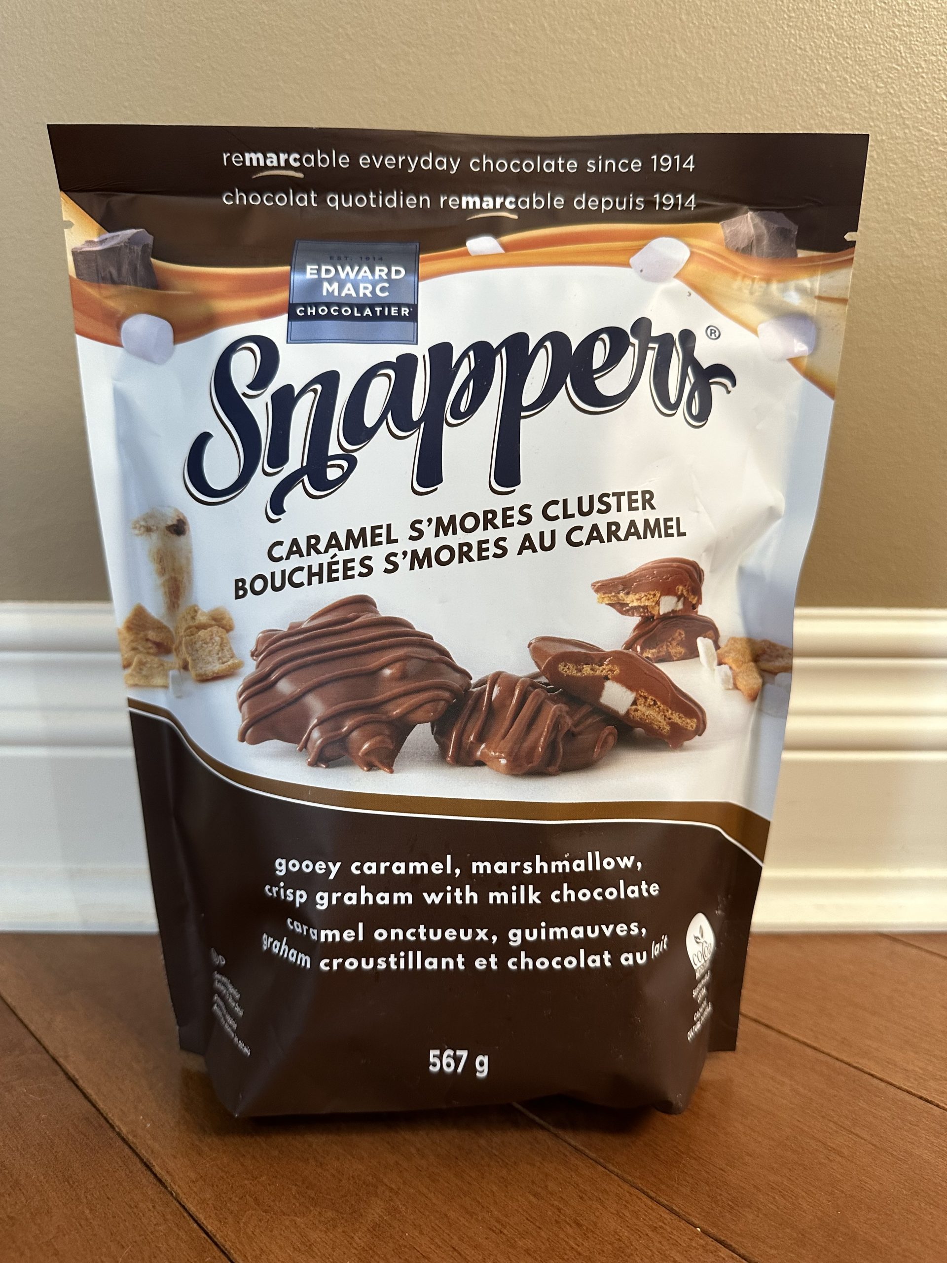 Natalie reviews: Caramel S'mores Cluster Snappers - Costco East Fan Blog