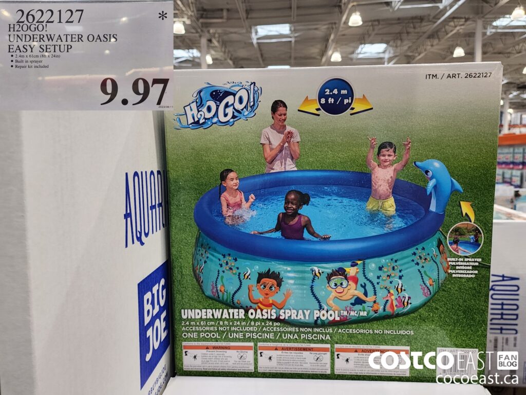2622127 H20GO UNDERWATER OASIS EASY SETUP 9 97 - Costco East Fan Blog