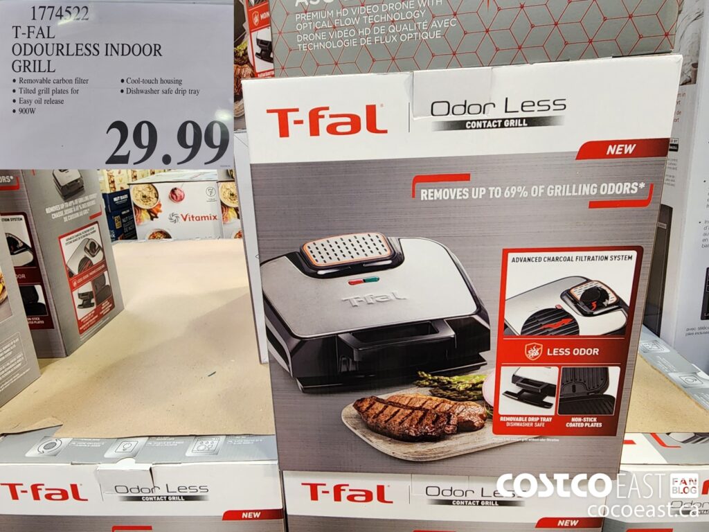 1774522 T FAL ODOURLESS INDOOR GRILL 29 99 - Costco East Fan Blog