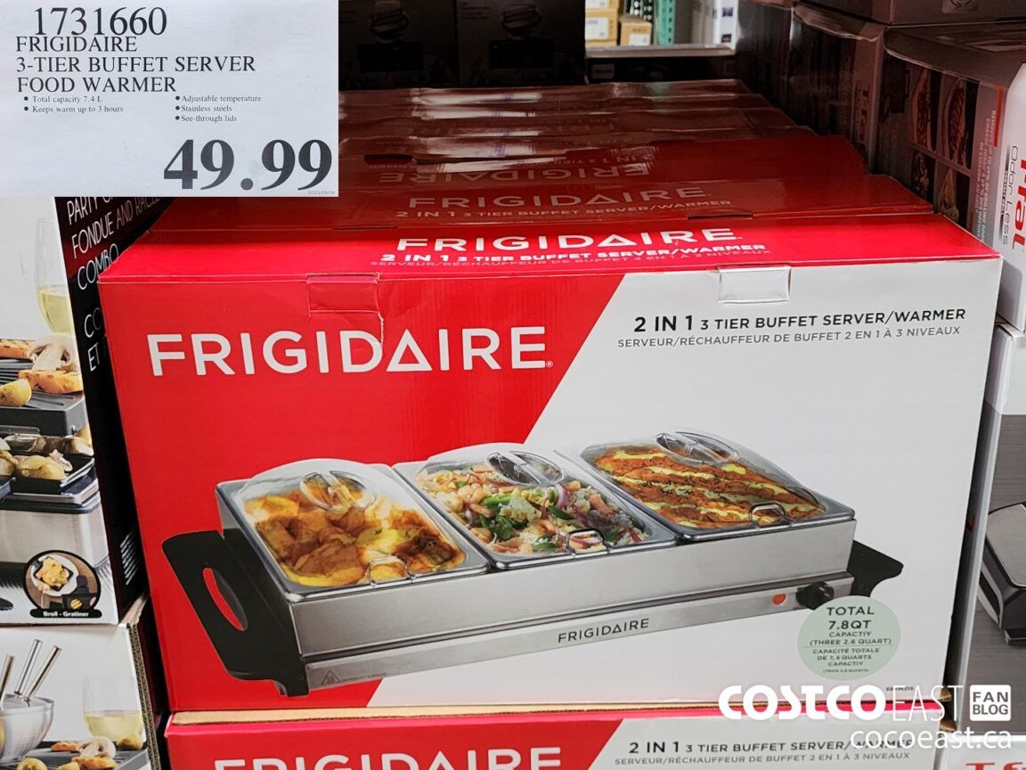 1731660 FRIGIDAIRE 3 TIER BUFFET SERVER FOOD WARMER 49 99 - Costco East ...