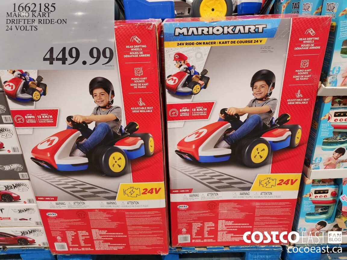 1662185 MARIO KART DRIFTER RIDE ON 24 VOLTS 449 99 - Costco East Fan Blog