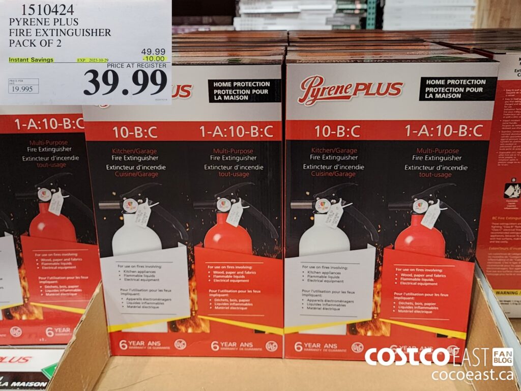 1510424 PYRENE PLUS FIRE EXTINGUISHER PACK OF 2 10 00 INSTANT SAVINGS ...